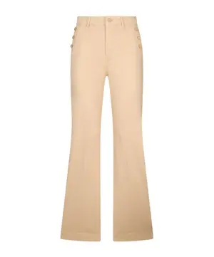 Liu Jo Button Detail Flare Jeans