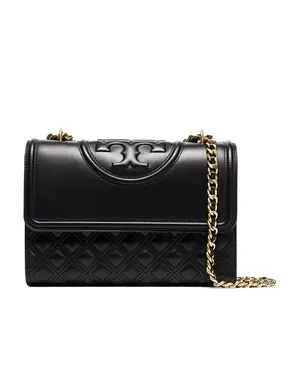 Tory Burch Fleming Convertible Shoulder Bag - Black