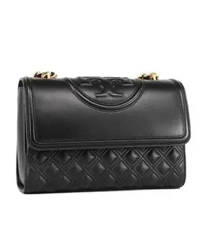 Tory Burch Fleming Convertible Shoulder Bag - Black