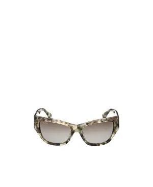 Max Mara Rectangle Frame Sunglasses - Gray