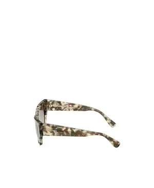 Max Mara Rectangle Frame Sunglasses