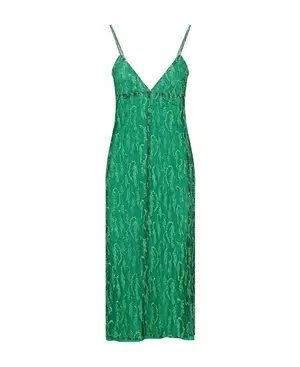 Victoria Beckham Fil-coupé Midi Dress