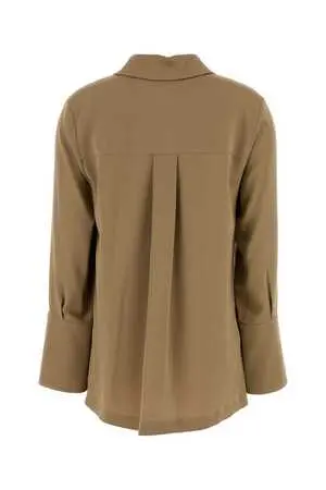Max Mara Long Sleeve V-neck Top