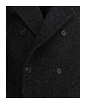 Auralee Long-sleeved Wool Coat