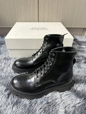 Alexander McQueen Wander Combat Boots