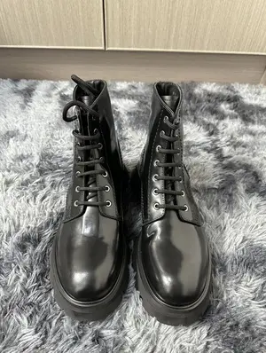 Alexander McQueen Wander Combat Boots