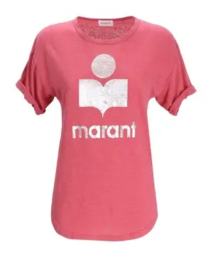 Isabel Marant Étoile Koldi Logo Printed Crewneck T-shirt