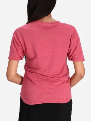 Isabel Marant Étoile Koldi Logo Printed Crewneck T-shirt