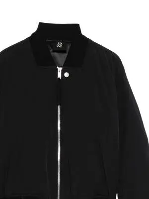 THOM KROM Zip-up Ruched Bomber Jacket