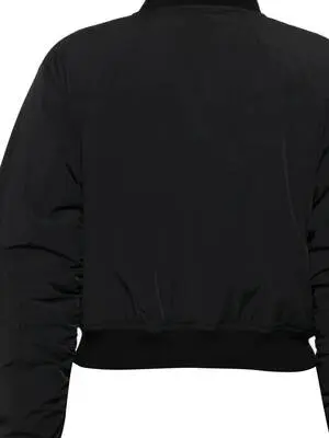 THOM KROM Zip-up Ruched Bomber Jacket
