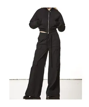 THOM KROM Zip-up Ruched Bomber Jacket