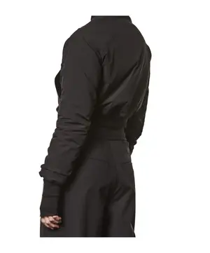 THOM KROM Zip-up Ruched Bomber Jacket