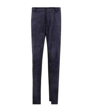 Emporio Armani Printed Corduroy Trousers