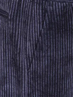 Emporio Armani Printed Corduroy Trousers