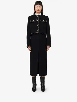 Alexander McQueen Long-sleeved Casual Jacket