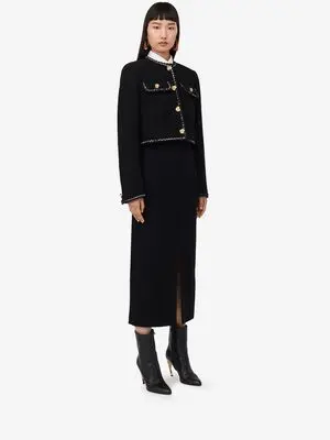 Alexander McQueen Long-sleeved Casual Jacket