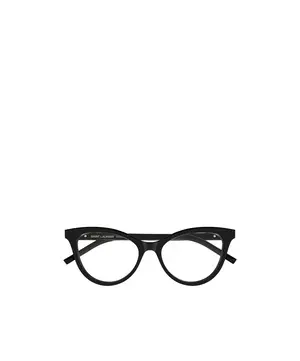Saint Laurent Cat Eye Frame Eyeglasses - Black