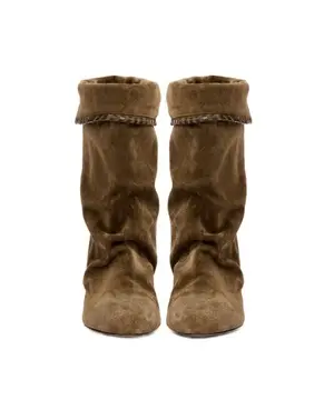 Isabel Marant Étoile Dalby Tassel Detailed Boots - Bronze