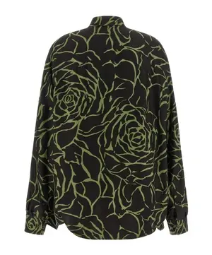 Dries Van Noten Casia Printed Shirt - Black