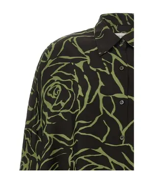 Dries Van Noten Casia Printed Shirt - Black