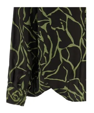 Dries Van Noten Casia Printed Shirt - Black