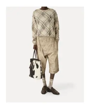 VIVIENNE WESTWOOD Broken Tartan Jumper