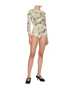 Simone Rocha Floral Knit Underwear