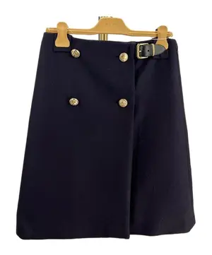 Miu Miu Double-breasted Skirt With Buckled Belt