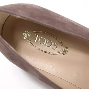 TOD'S Logo Embellished Low-heeled Shoes