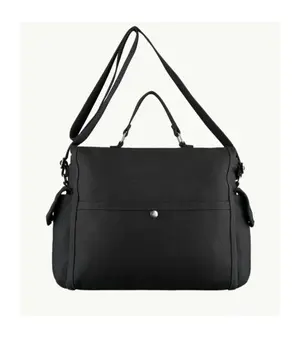 A.p.c. Recuperation Foldover Messenger Bag - Black