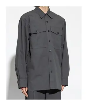 Dries Van Noten Long Sleeve Shirt - Black