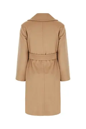 Max Mara Dravenna Belted Coat - Camel