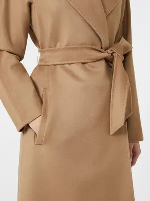 Max Mara Dravenna Belted Coat - Camel