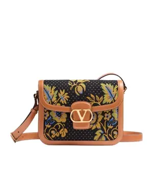 Valentino Garavani 9to5 Jacquard Shoulder Bag - Multicolor