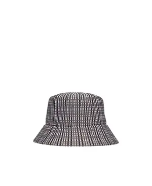 KANGOL Plaid Fisherman Hat - Gray