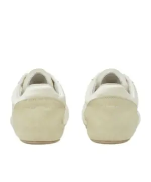 MAISON MARGIELA Logo Patch Lace-up Sneakers - Silver