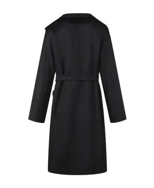 Max Mara Belted Lapel Coat