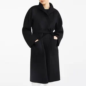 Max Mara Belted Lapel Coat