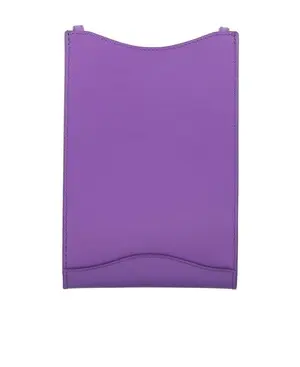 A.p.c. Jamie Logo Print Crossbody Bag - Purple