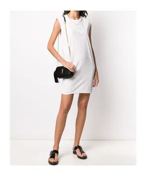 Saint Laurent Sleeveless Round Neck Dress
