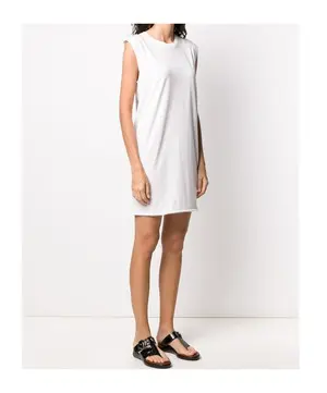 Saint Laurent Sleeveless Round Neck Dress