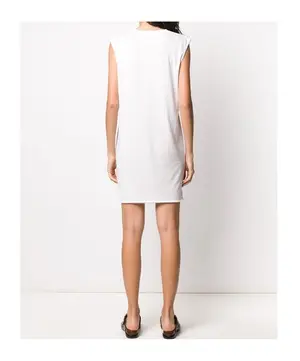 Saint Laurent Sleeveless Round Neck Dress