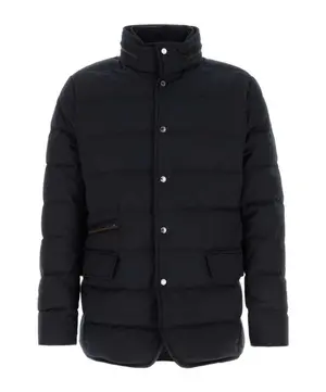 MOORER Ilvo Pum Quilted Down Jacket - Black