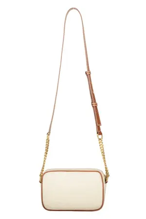 Balmain B-army 18 Zipped Camera Bag - Brown