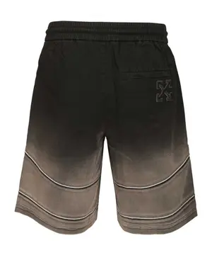 Off-White Logo Embroidered Drawstring Shorts