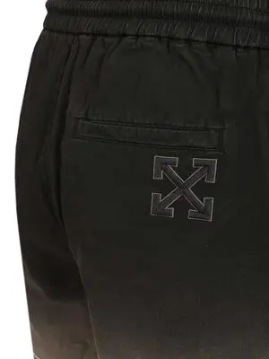 Off-White Logo Embroidered Drawstring Shorts
