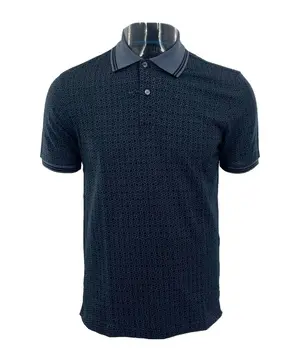 Dunhill Buckle Short-sleeved Polo Shirt