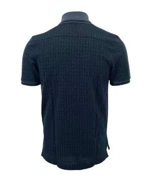 Dunhill Buckle Short-sleeved Polo Shirt