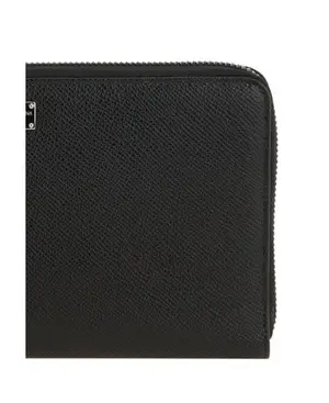 Dolce & Gabbana Zip Fastening Coat Wallet - Black
