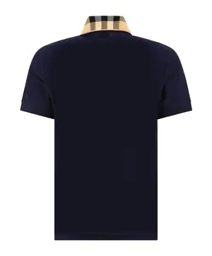 Burberry Short-sleeved Straight Hem Polo Shirt - No